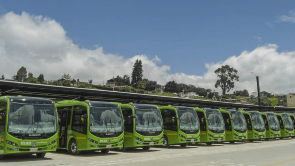 Bogotá contará con el patio de buses eléctricos más grande de ...